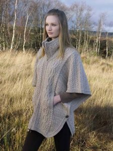 Aran cape - Aran Crafts, Irish Capes, ARAN CAPE SH4272