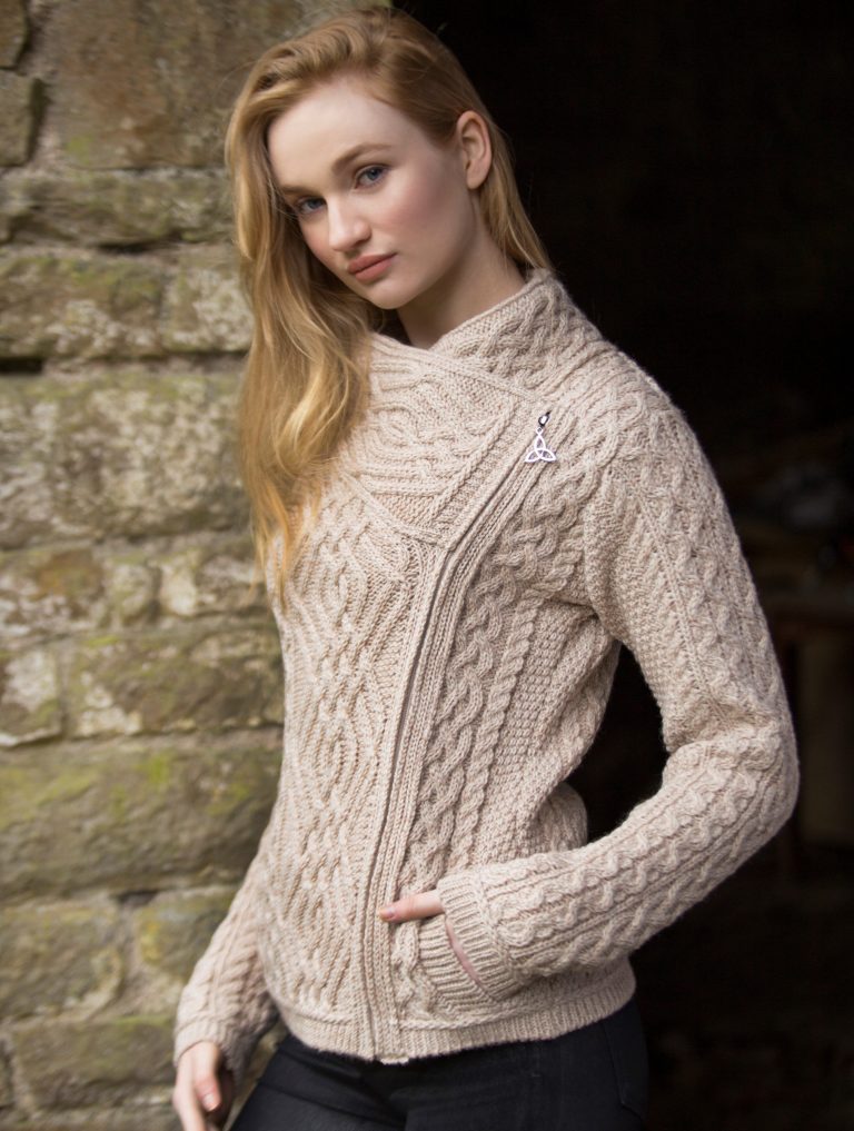Aran Crafts | Ladies Irish Sweaters | Women's Aran Sweaters