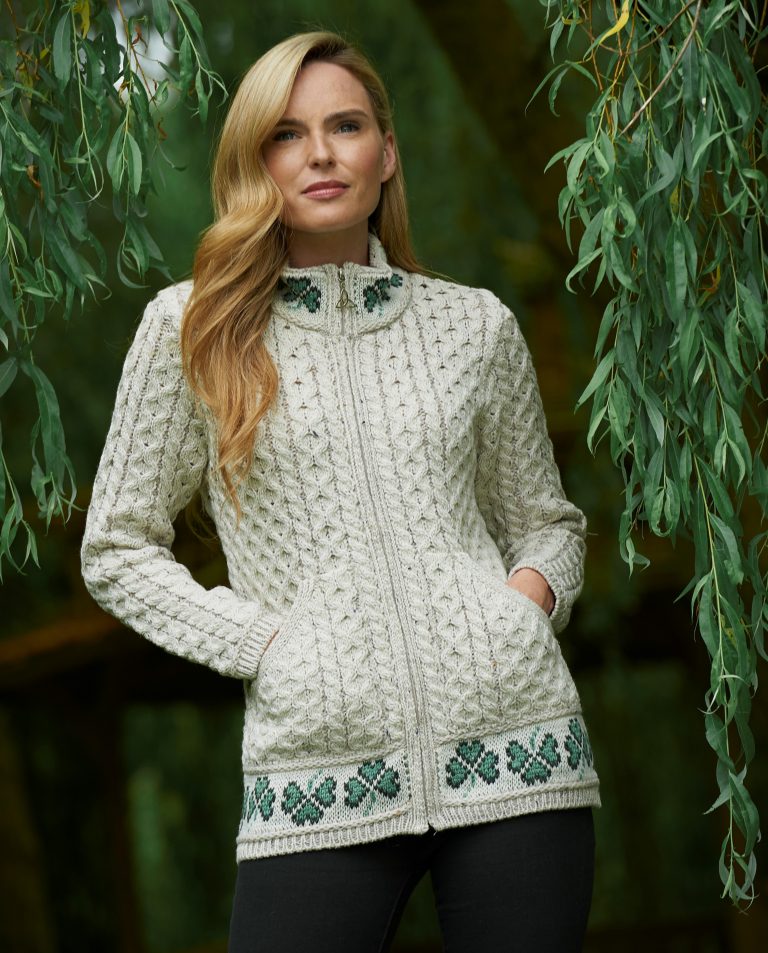 Aran Crafts | Ladies Irish Sweaters | Women's Aran Sweaters