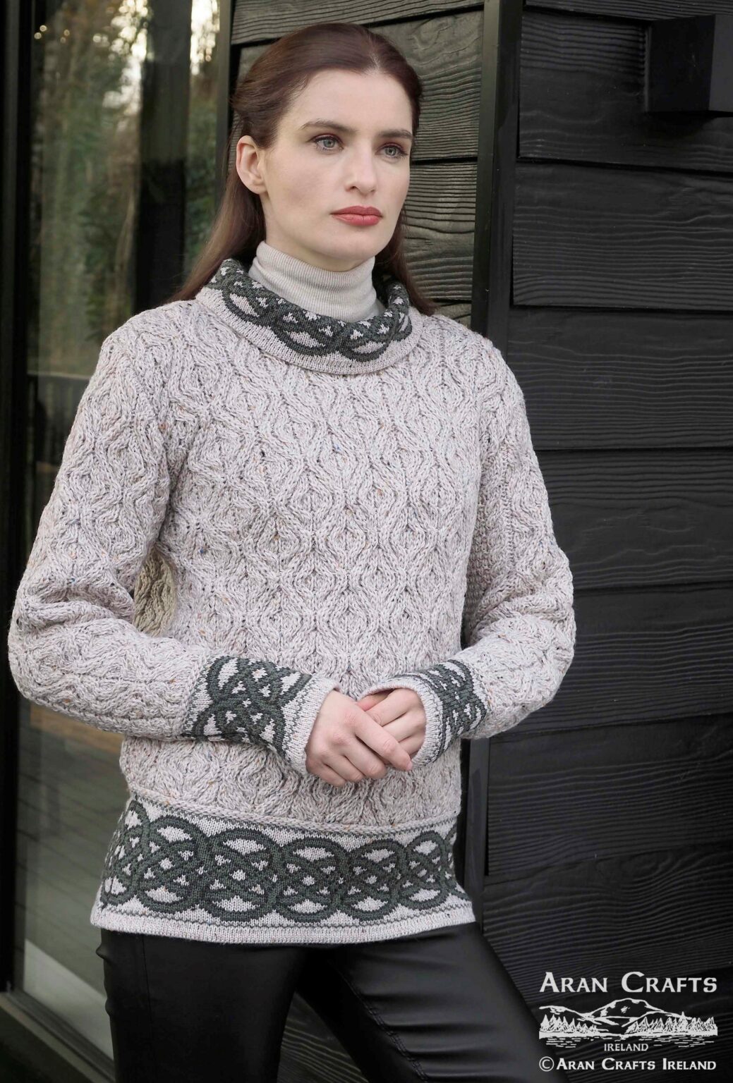 Aran Crafts | Ladies Irish Sweaters | Women's Aran Sweaters
