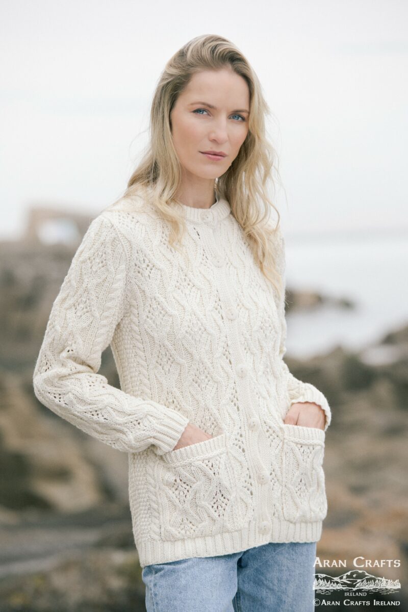Aran Crafts | Ladies Irish Sweaters | Women's Aran Sweaters